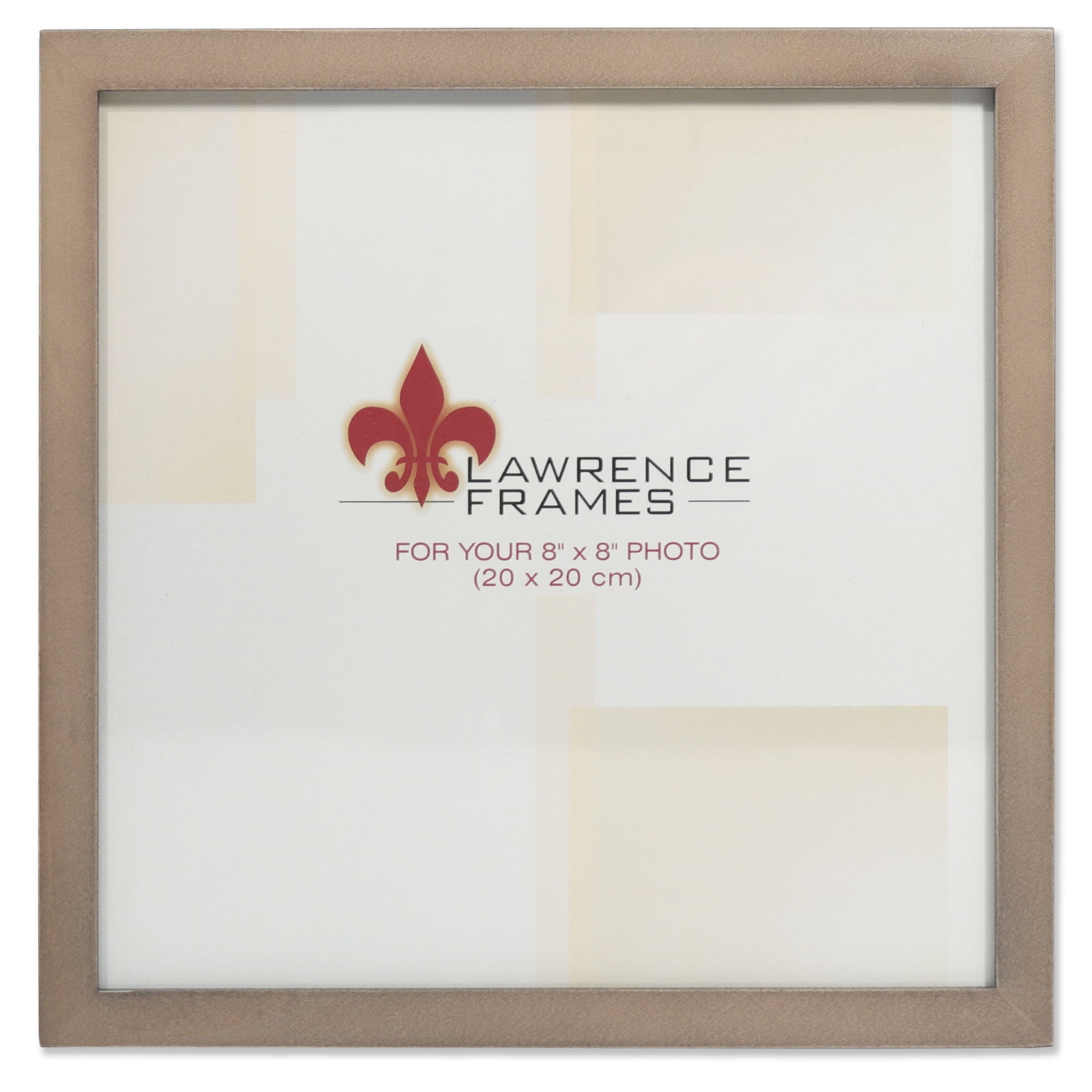 8x8 Gray Wood Picture Frame - Gallery Collection - Walmart.com