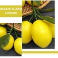 BESTYASH Plastic Lemon Simulation Decor Lightweight Faux Fruit for ...