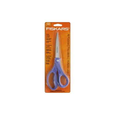 Fiskars Original Stainless Steel 8" Orange-Handled Scissors, 1 Each ...