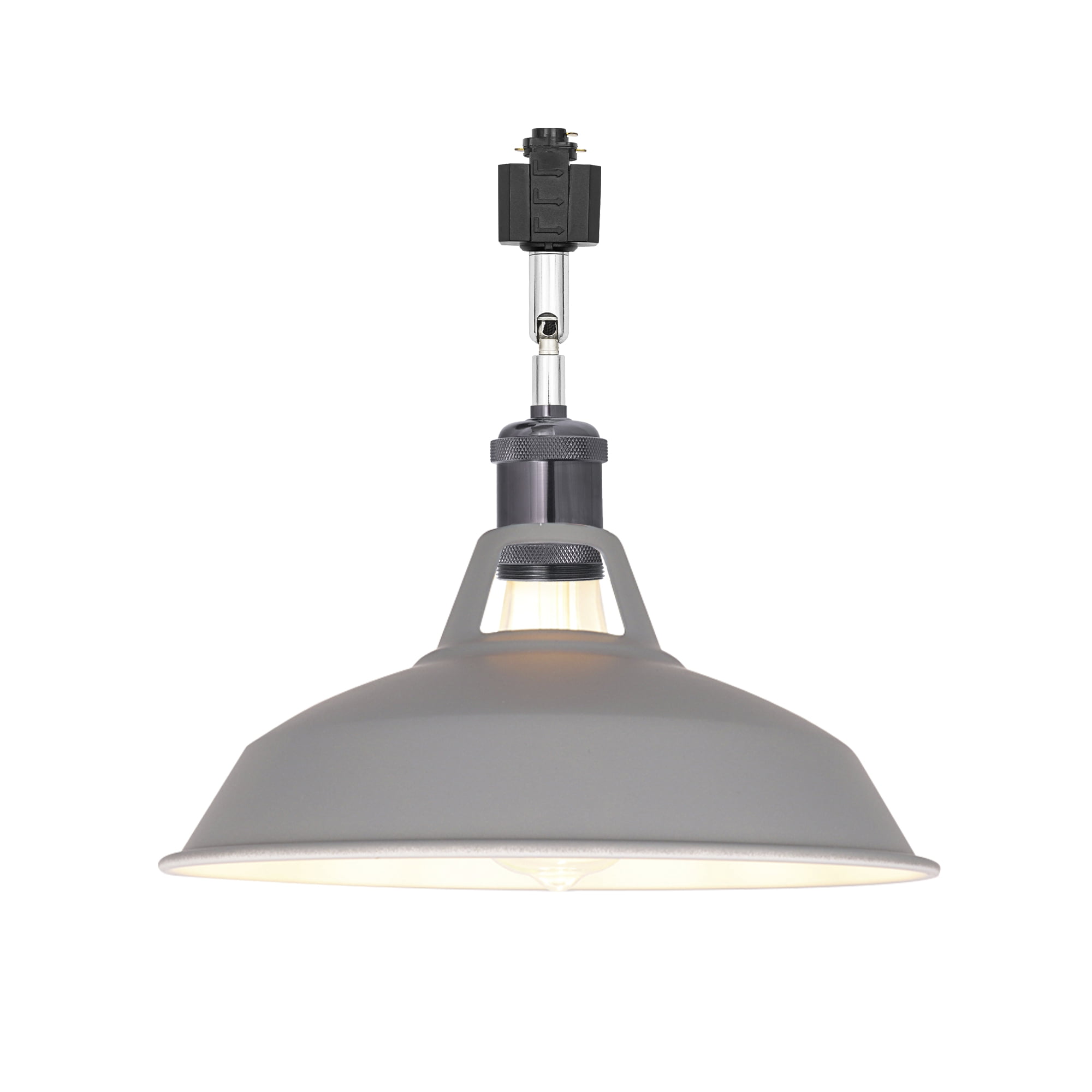 FSLiving H-Type Track Lighting E26 Base Industrial Adjustable Angle ...