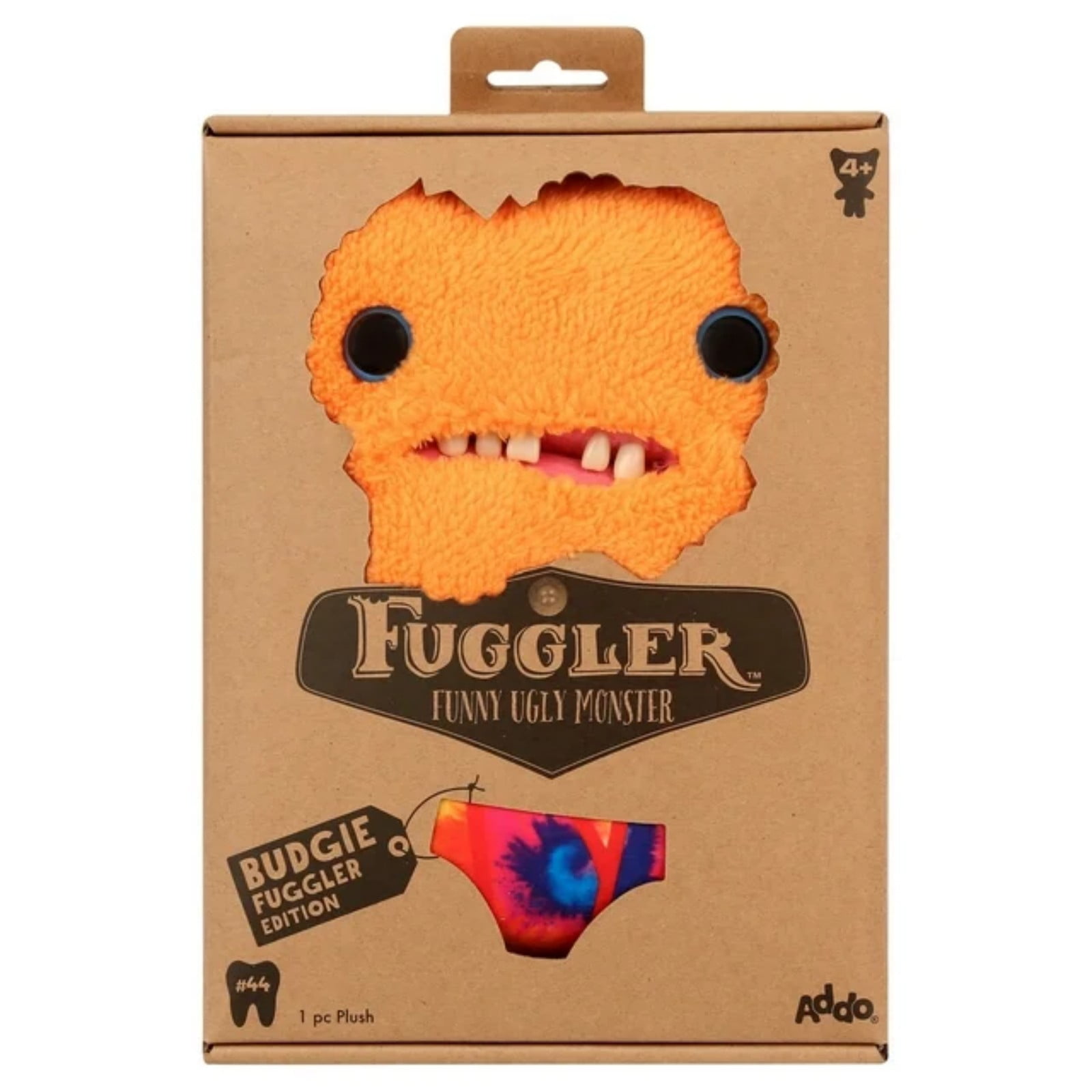 SEAYI Fuggler Series Toys of Budgie Fugglers (Orange Gaptooth McGoo), 9 ...
