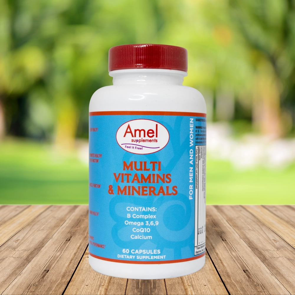 Amel Supplements Multi Vitamins & Minerals - Walmart.com