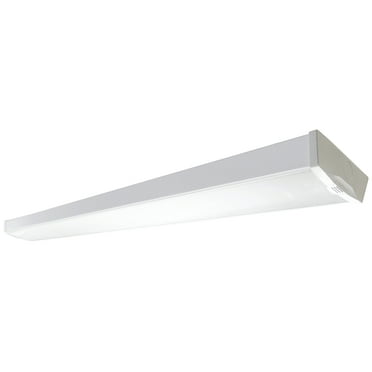 Simkar Wraparound Fluorescent Light Fixture, 120 Volts, 48 In ...