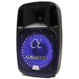 "Alphasonik 15"" 2800W Pro DJ Speaker with Bluetooth, USB, SD, Aux, FM ...