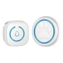 Wireless Doorbell for Cats & Dogs 300M Range 60 Songs High Volume ...