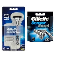 Gillette Sensor3 Three-Shaver Razor Handle Compatible with Sensor ...