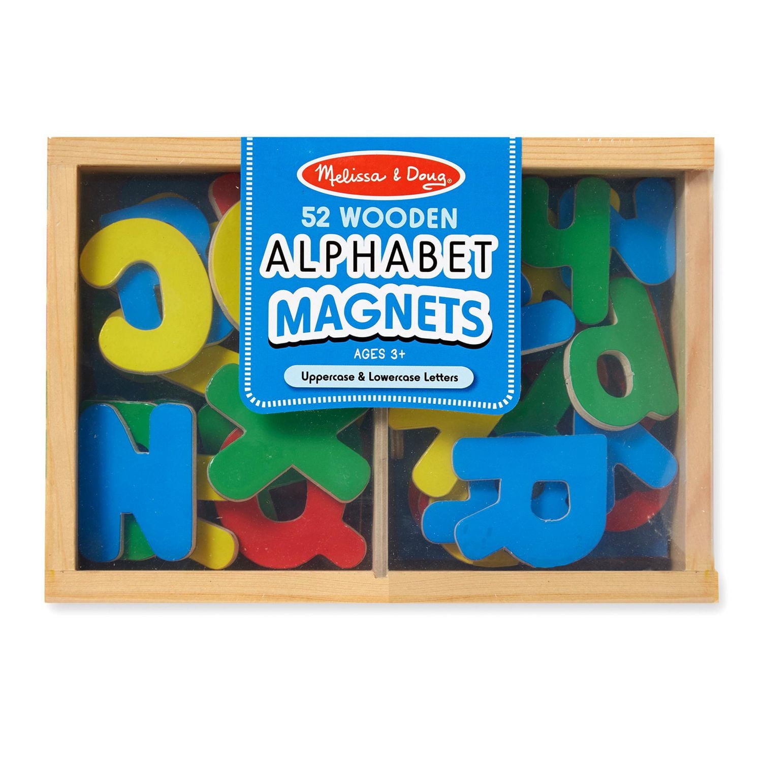 Click here for Melissa & Doug 52 Wooden Alphabet Magnets In A Box... prices
