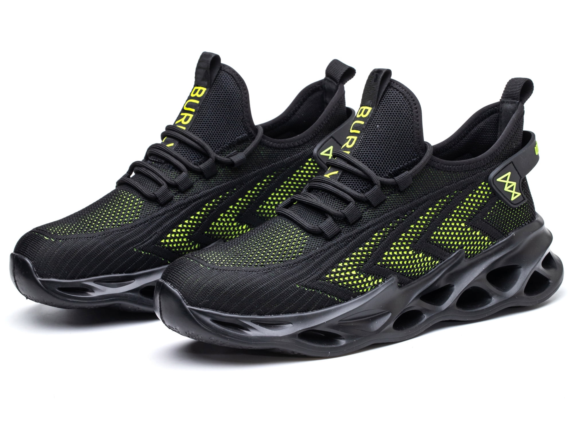 Tanleewa Men’s Steel Toe Shoes Lightweight Work Shoes Women’s Nonslip ...