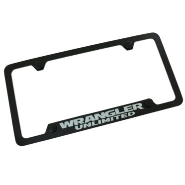 Jeep Name License Plate (Black) - Walmart.com