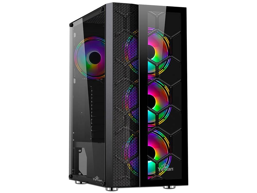 Gabinete Gamer Yeyian Rapture 2500 Mid Tower ATX | Walmart en línea