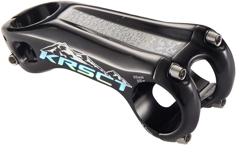 Bicycle Handlebar Stems 28.6x31.8mm Negative 20 Degree Aluminum Alloy CNC Ultra Light Hollow ...