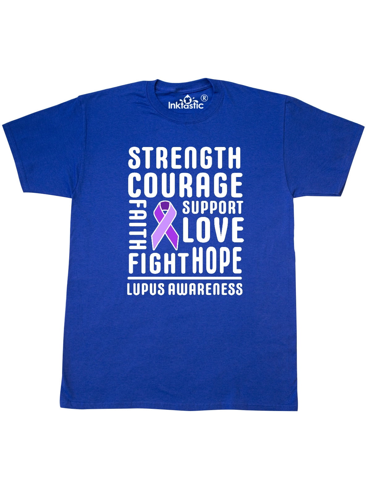 Inktastic Lupus Awareness Strength Support Courage T-Shirt - Walmart.com