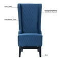 22" Wide Accent Chair Wingback Chair Comfy High Back Side Chair Tufted Upholstered Reading Chair ...