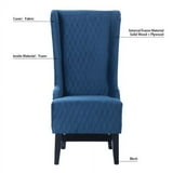 22" Wide Accent Chair Wingback Chair Comfy High Back Side Chair Tufted ...