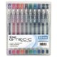 Pilot G-TEC-C Ultra Gel Ink Stick Pen, Assorted Ink, 0.4 mm, 10 Per ...