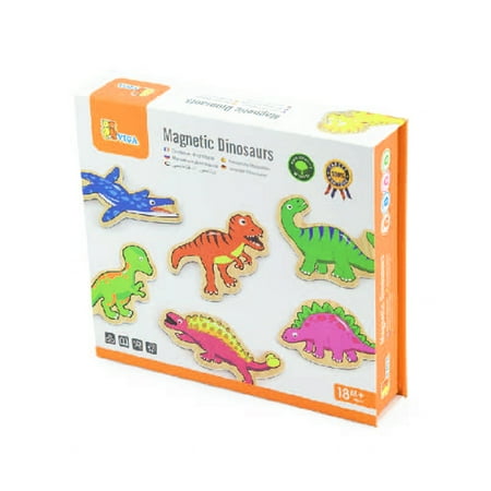 VIGA - Wooden Magnetic Dinosaurs - 20 Pcs | Walmart Canada