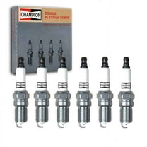Champion Double Platinum Spark Plugs 6 pc, Ford Ranger 3.0L V6 1991 ...