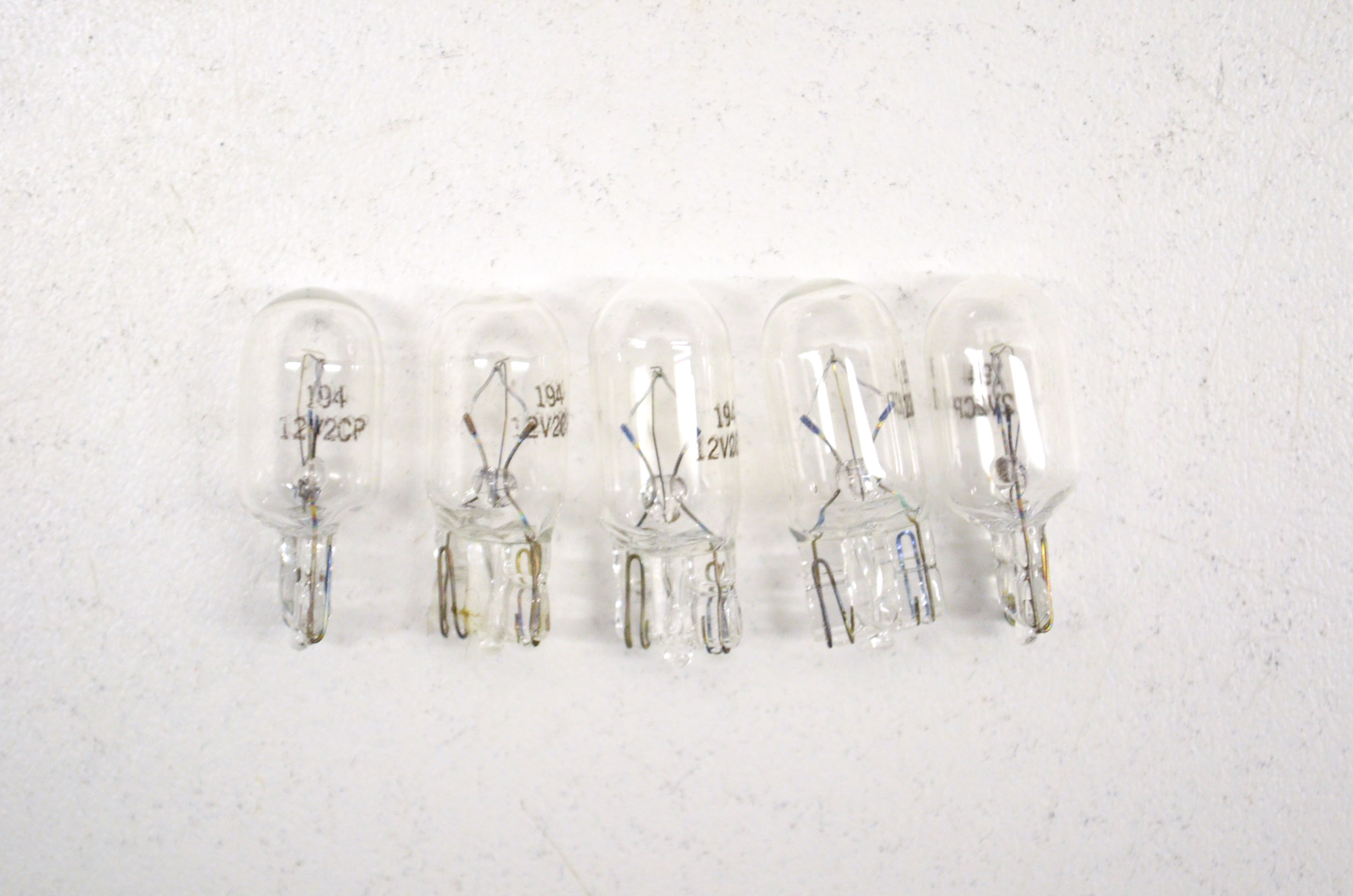 Eiko 194, 158 Bulb 12V QTY 5 NOS - Walmart.com
