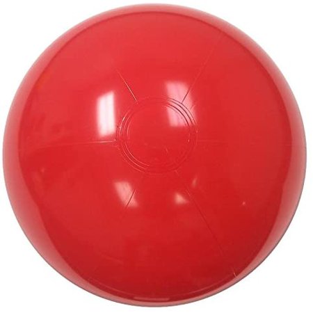 Beachballs - 16'' Solid Red Beach Ball | Walmart Canada