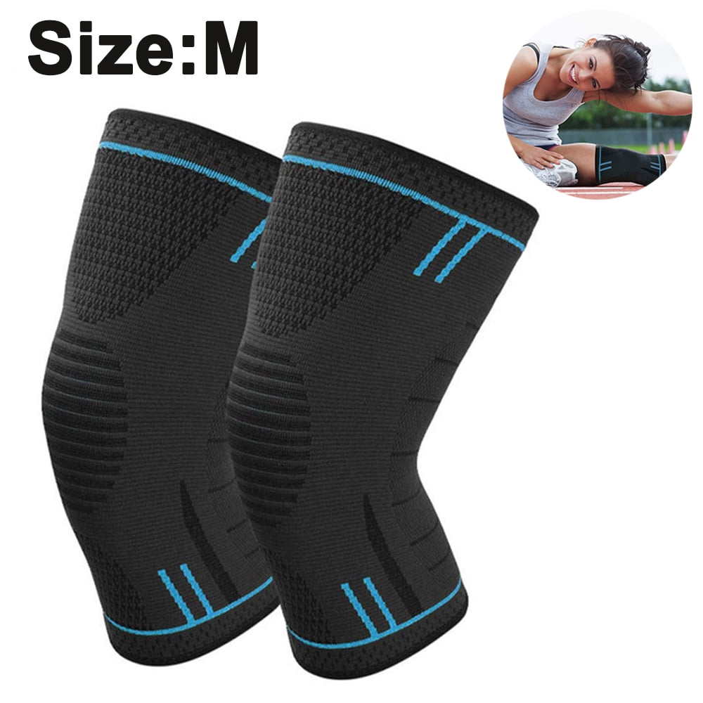 Knee Braces For Knee Pain (Pair) Support For Women & Men, Neoprene ...
