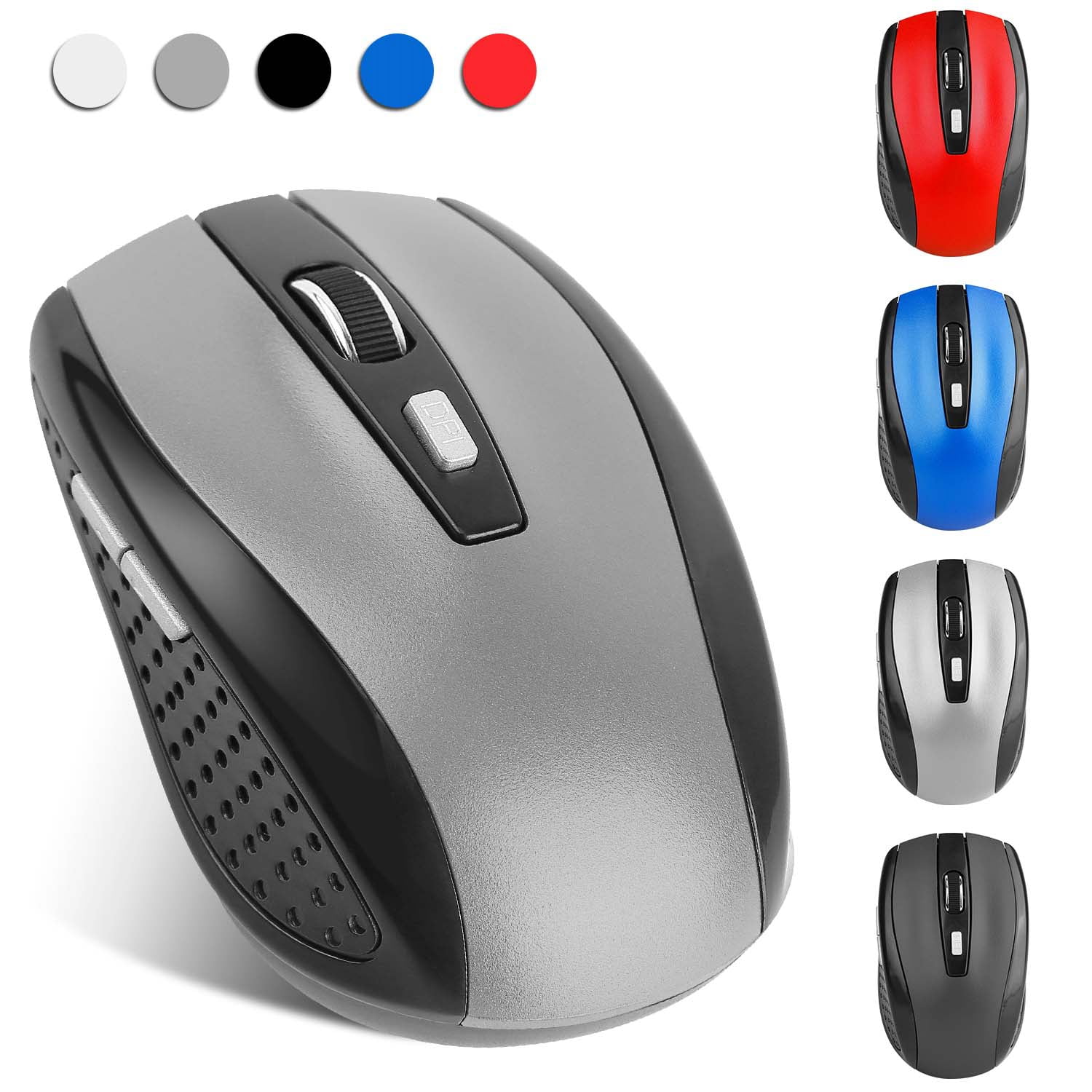 iMounTEK 2.4G Wireless Gaming Mouse Optical Mice with Receiver 3 ...