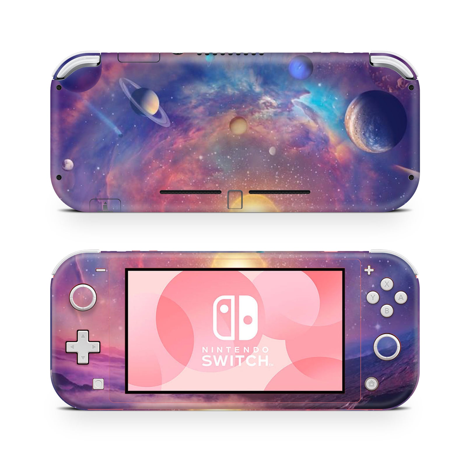 ZOOMHITSKINS Nintendo Switch Lite Skin Vinyl Stickers, Rose Pastel ...