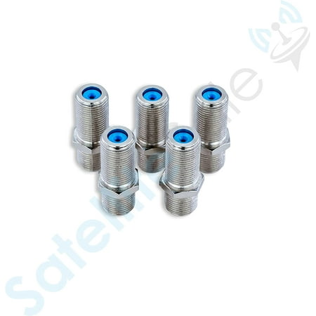 High-Frequency F81 Coaxial Barrel Connectors Female to Female F-Type ...