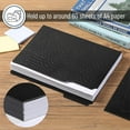 Mr. Pen- Leather File Folders, 9.4" x 11.7", 3 pcs, Black Letter Size ...
