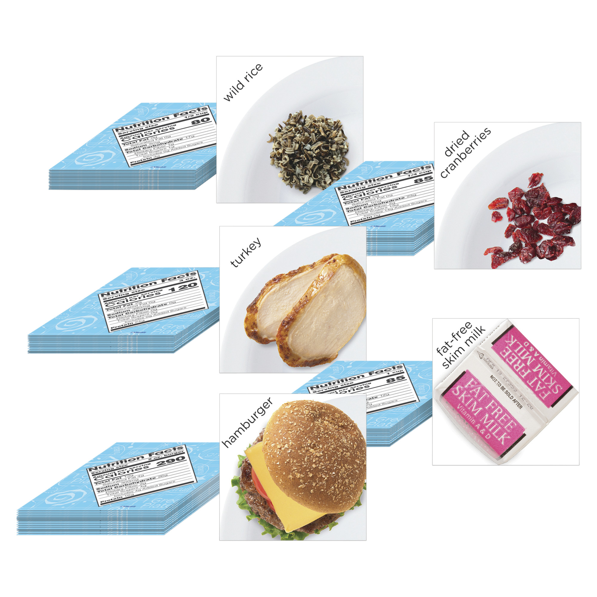 Visualz 1 Great Plate Game Cards, 4 Inches, Set of 95 - Walmart.com