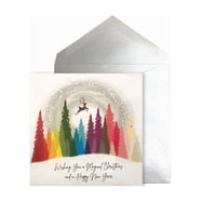 Paper Frenzy Camper Camping Christmas Holiday Cards with Kraft ...