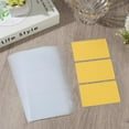 12Pcs PVC Binder Pages Sleeve Page Protectors Rectangle Clear 180x108x0 ...