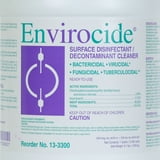 Envirocide Surface Disinfectant Cleaner: 1 Count, 1 gallon, Container ...