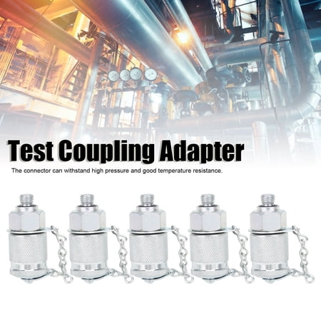 5Pcs Hydraulic Testing Adapter Testing Coupling Adapter For Hydraulic ...