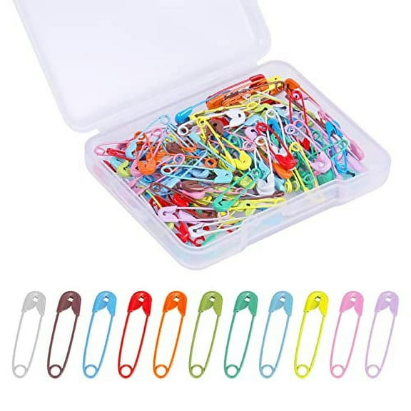 Ccocc 10 Pieces Large Safety Pins, Extra Thick Safety Pins for Clothes ...