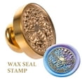 Bee Pattern Wax Seal Stamp Copper Head Sealing Stamp Gift Packing Stamp ...