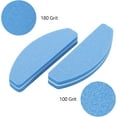 80 Count Mini Nail Buffers Kit, 100/180 Grit Buffing Blocks Small Nail ...