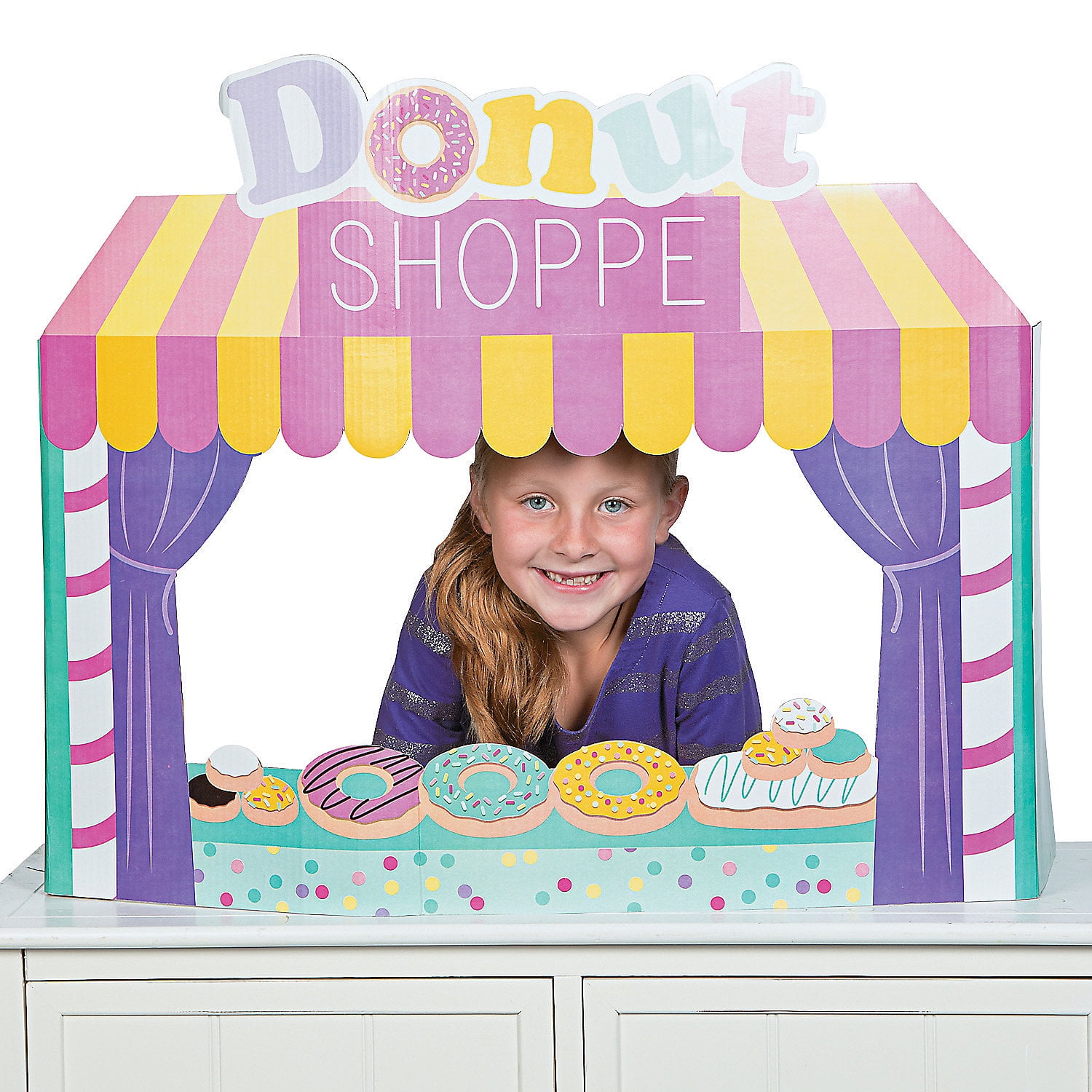 Donut Shop Photo Standup - Party Decor - 1 Piece - Walmart.com