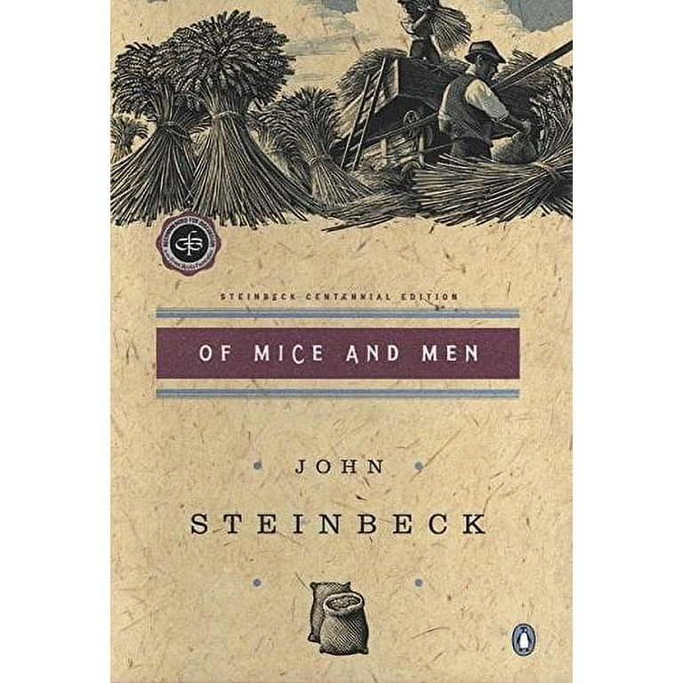 Of Mice And Men Book Jacket