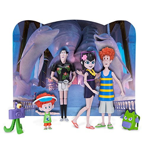 Hotel Transylvania Figures with Backdrop Boo Voyage Walmart