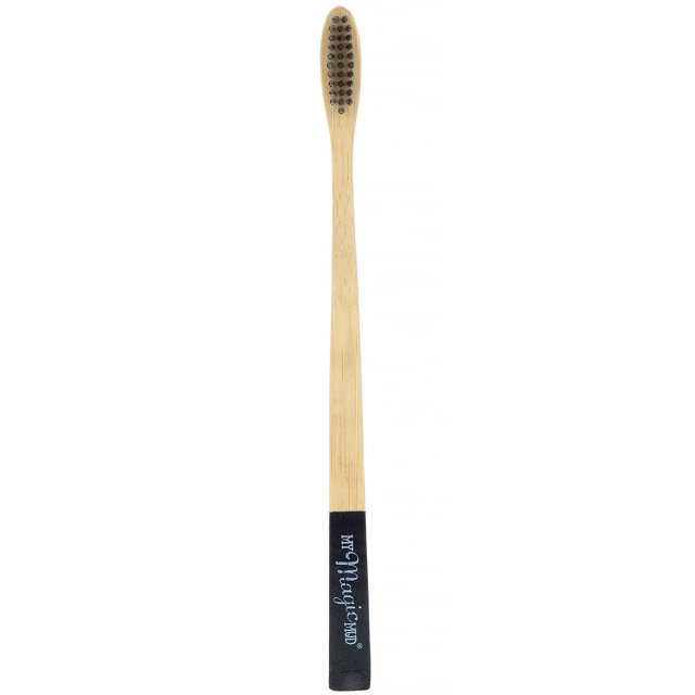 My Magic Mud Bamboo Toothbrush, Activated Charcoal Infused Soft ...