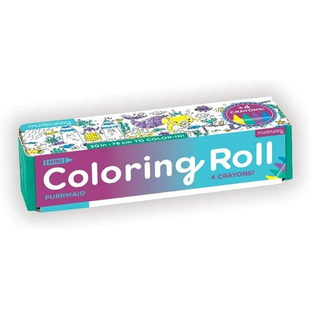 IBAOLEAMagic Mini Coloring Roll – Continuous Coloring Paper Roll ...