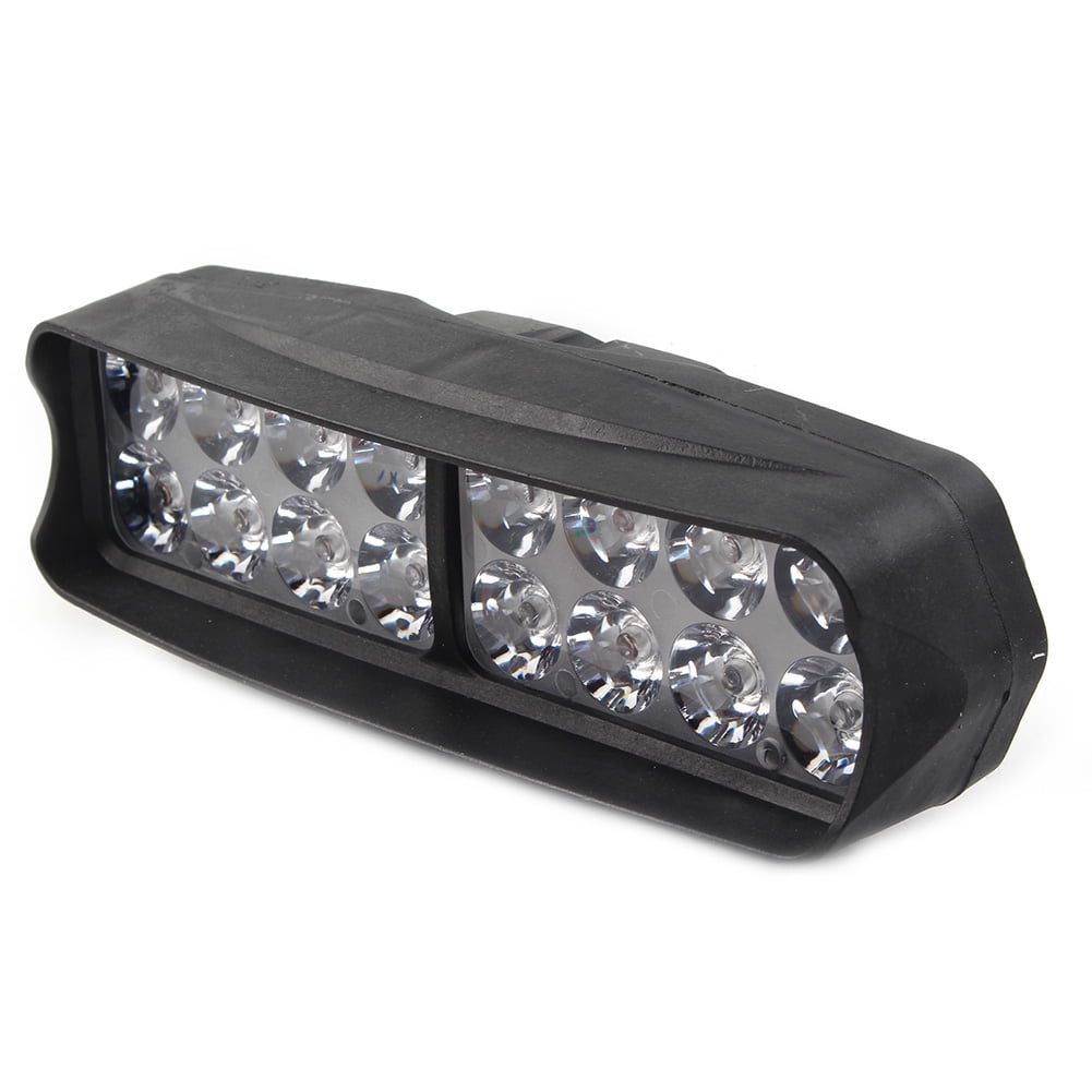 NS Motorcycle LED Headlight Spot Fog Lights 12V 16 LED 2400LM High ...