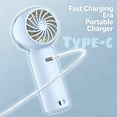Quiet Pocket Fan to Carry USB Powered Handheld Fan Texture for ...
