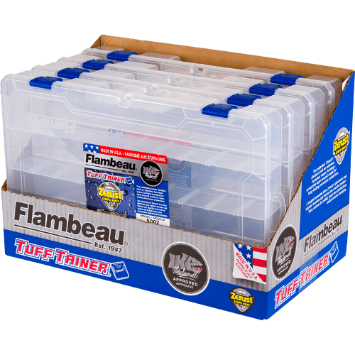 Set of 4 - Flambeau Tuff Tainer Tackle Boxes with Zerust, 5007 ...