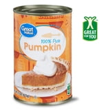 Great Value 100% Pure Pumpkin, 15 oz - Walmart.com