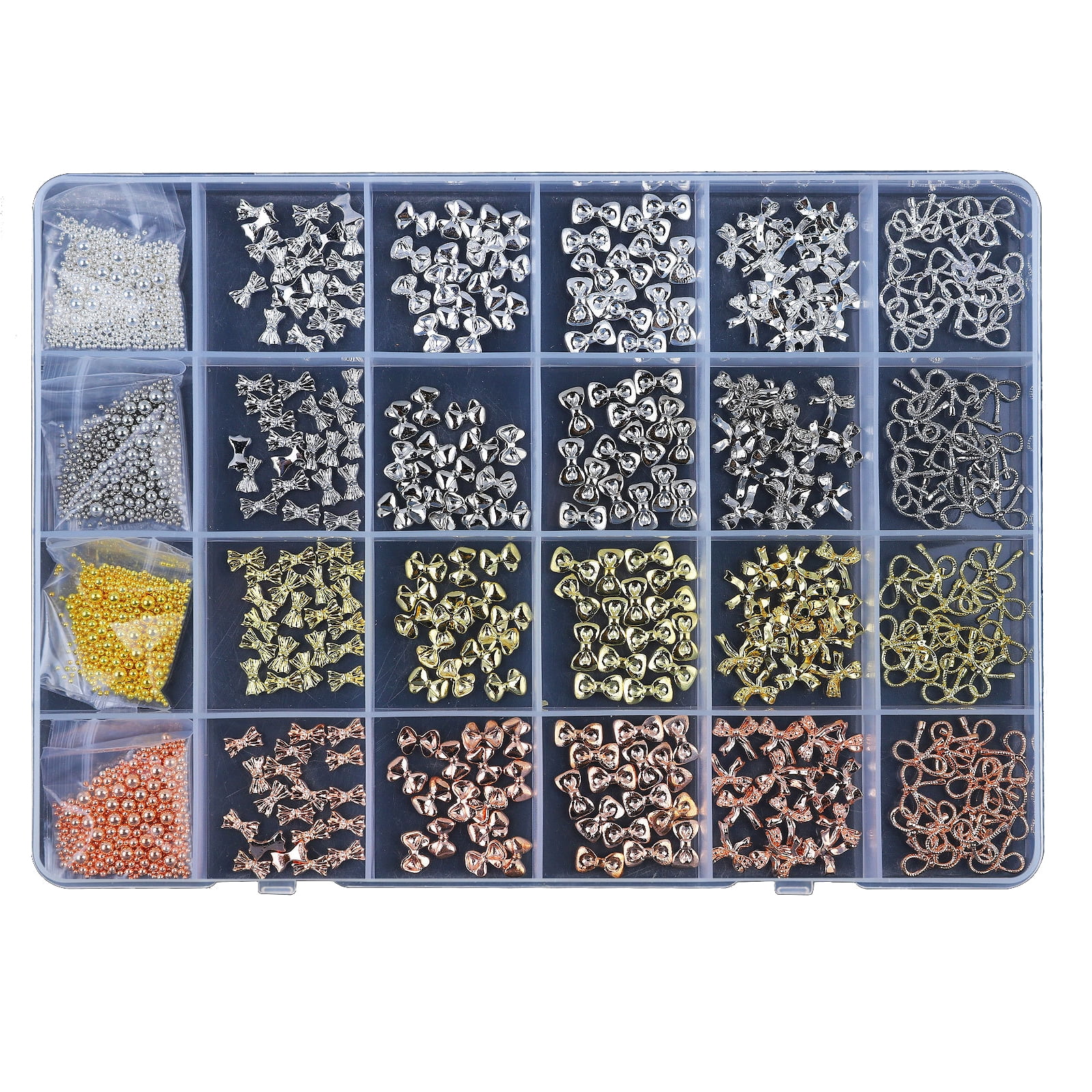 Click here for Yeacher 24 Blocks Nail Decor For Nail Art Beauty N... prices