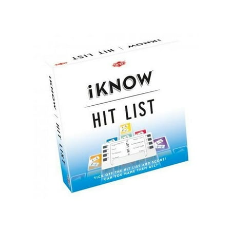 Tactic USA TAC53958 I Know Hit List Board Games | Walmart Canada
