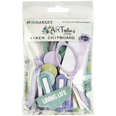 Graphic 45 Cafe Parisian Decorative Chipboard - Walmart.com