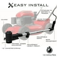 Trimyxs 20V Cordless Trimmer & Edger Lawn Mower Kit with Battery ...