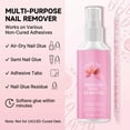Nail Glue Remover for Press on 2oz, Multi-Functional Pinpoint Glue ...